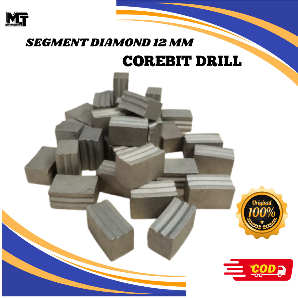 Jual core bit segment / core bit segment tembus batu/mata bor ...