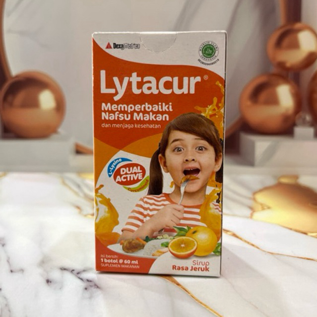 Jual LYTACUR SYRUP VITAMIN UNTUK NAFSU MAKAN 60ML | Shopee Indonesia