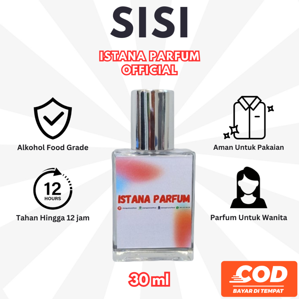 Jual PARFUM SISI WANGI AWET TAHAN LAMA BY ISTANA PARFUM | AROMA SISSI ...