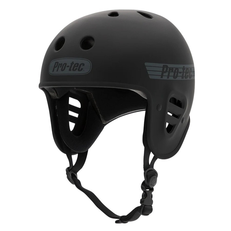 Jual PRO-TEC Helmet Full Cut Certified Matte Black / Helm Skateboard ...