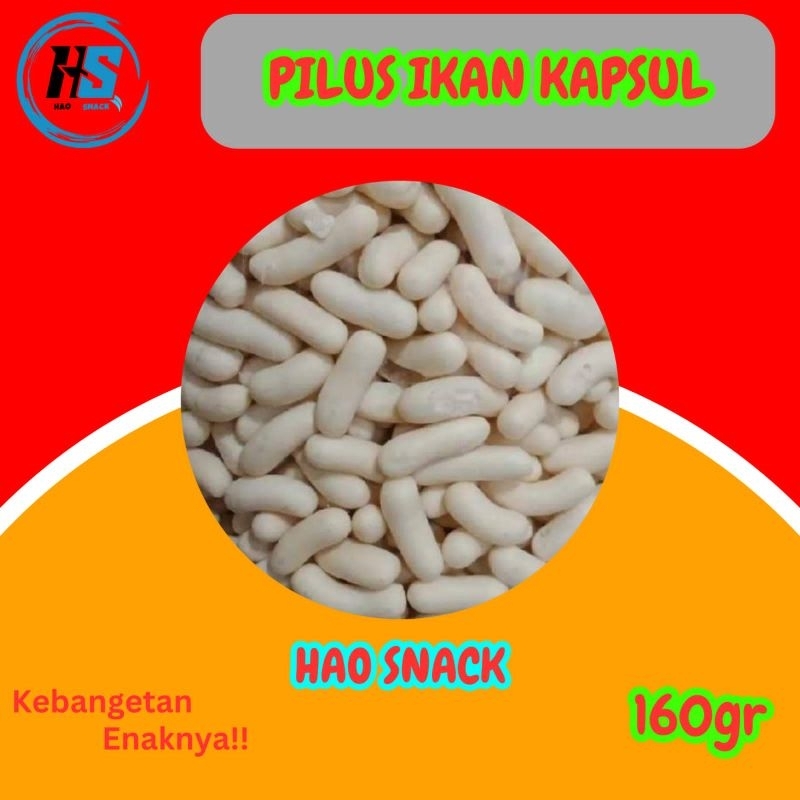 Jual Pilus Ikan Kapsul Asin Gurih 160gr | Shopee Indonesia