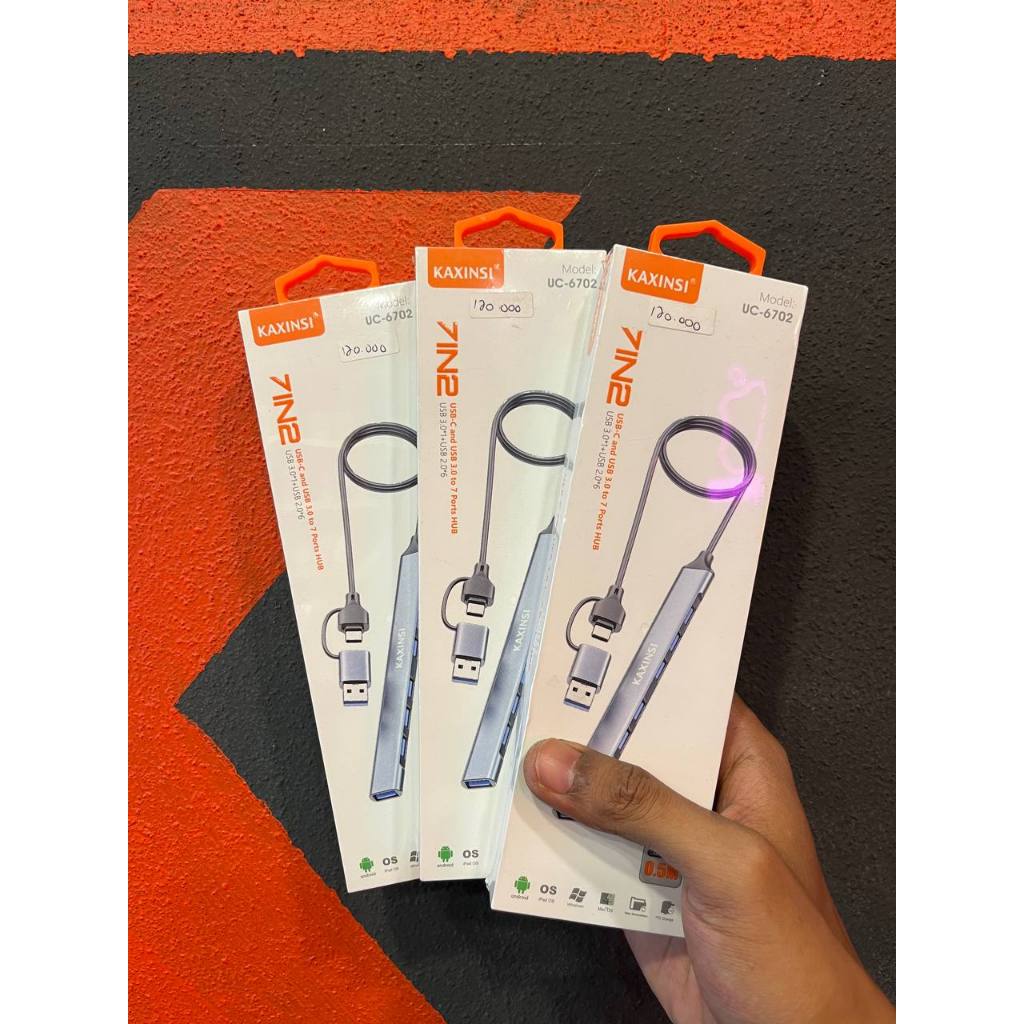 Jual Kaxinsi USB-C Kabel Hub USBC-6702 | Shopee Indonesia