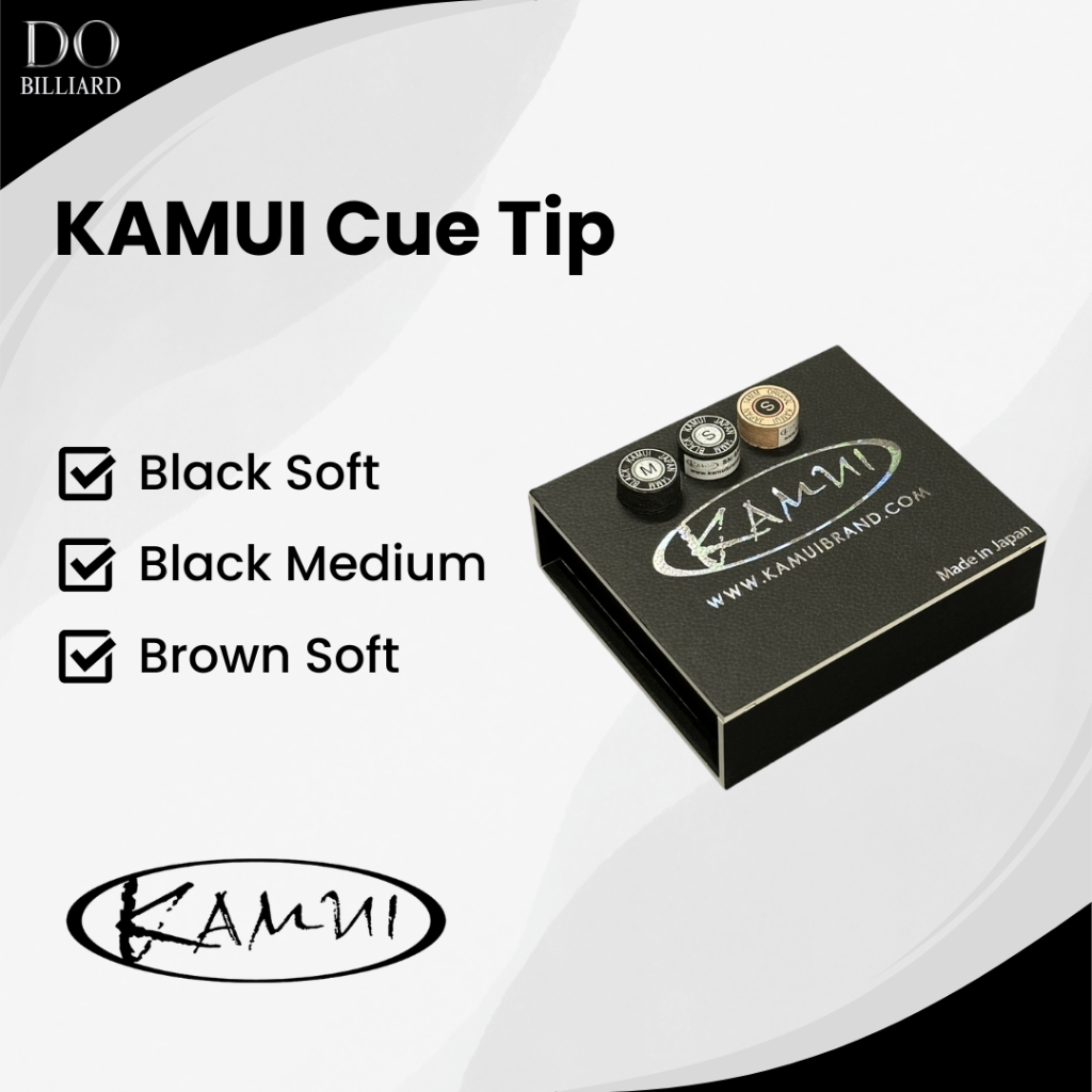 Jual Master Tip Kamui Black & Brown Original Tip Stick Play Billiard ...