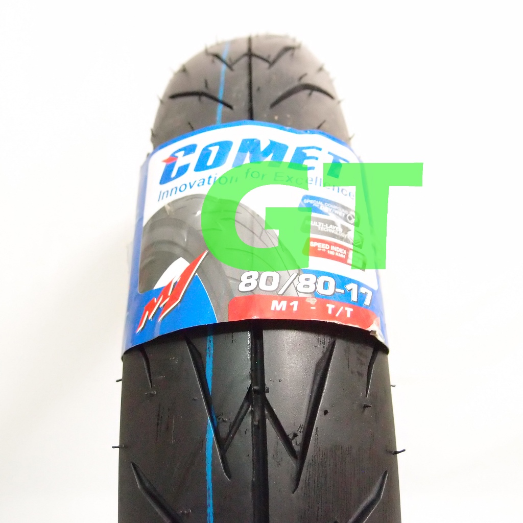 Jual BAN LUAR TUBE TIRE COMET M1 TERSEDIA UKURAN 50/90X17, 60/80X17, 70 ...
