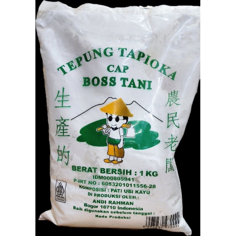 Jual Sagu / Tepung Tapioka Merk Bos Tani - 1kg | Shopee Indonesia