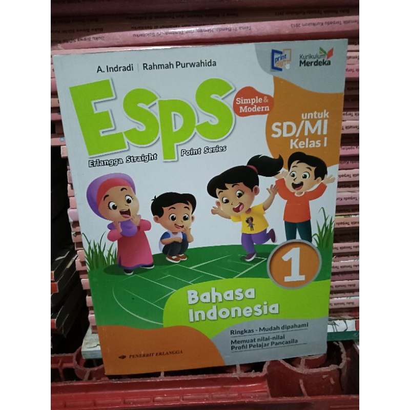 Jual ESPS Bahasa Indonesia untuk SD/MI Kelas 1 Kurikulum Merdeka | Shopee Indonesia