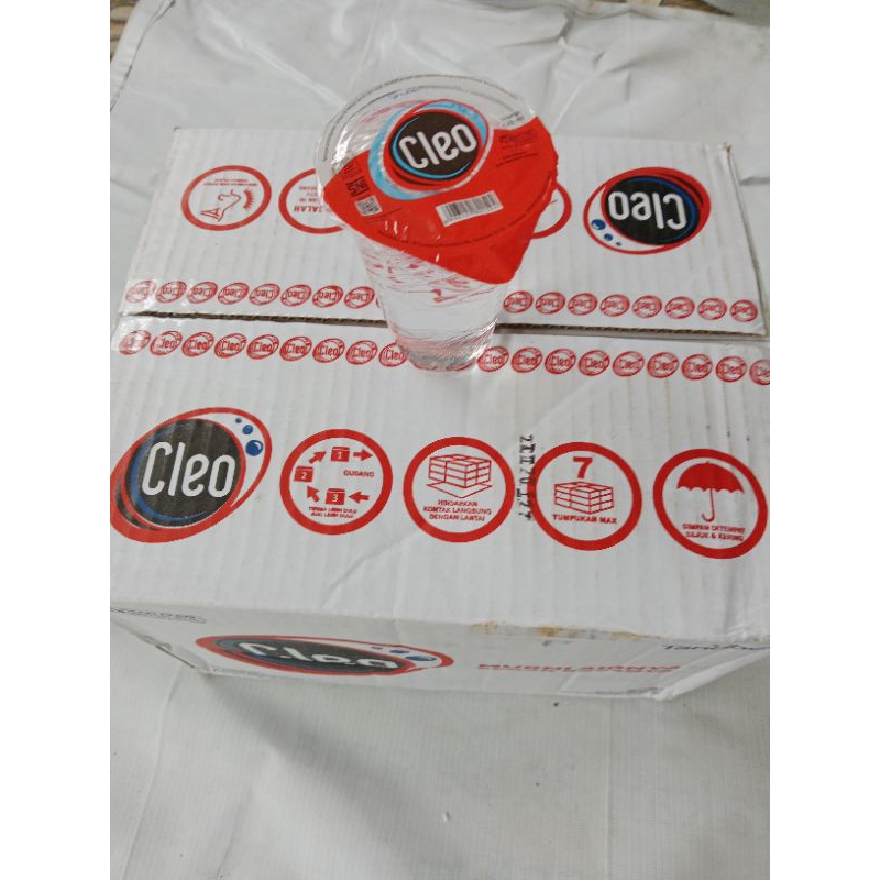 Jual Air Mineral Cleo Gelas 220ml | Shopee Indonesia