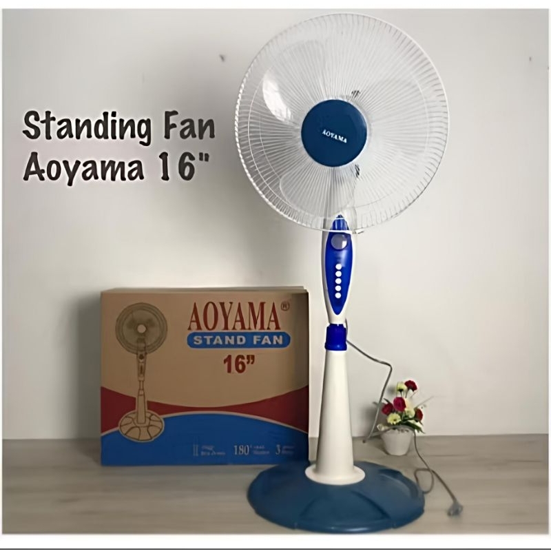 Jual Kipas Angin Standing 16 inch AOYAMA | Shopee Indonesia