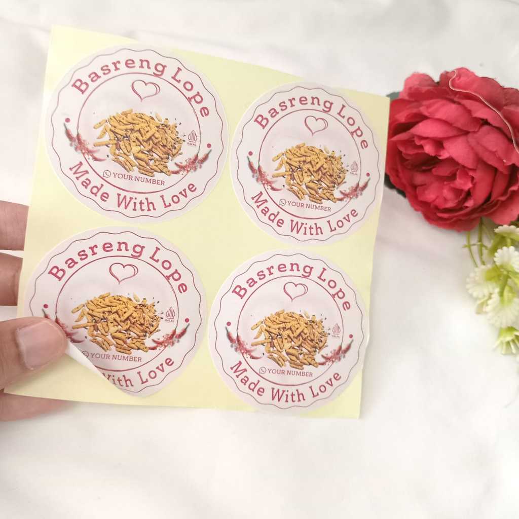 Jual STIKER SNACK STIKER PEDAS STIKER BASRENG STICKER PEDAS STIKER ...