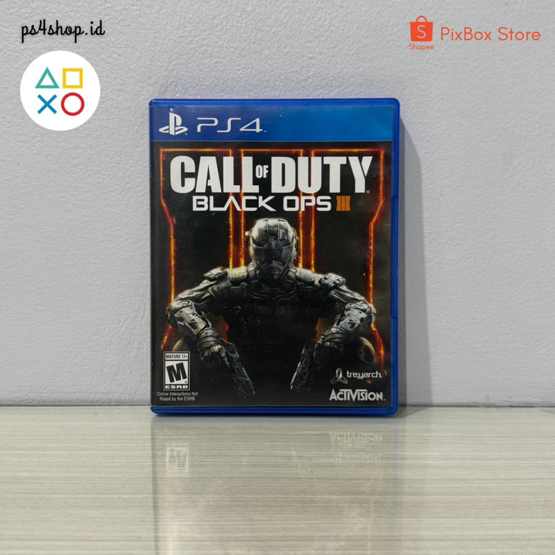 Jual BD KASET CALL OF DUTY BLACK OPS 3 PS4 BEKAS SECOND MURAH COD BO 3 BO3 GAME TEMBAK TEMBAKAN ...