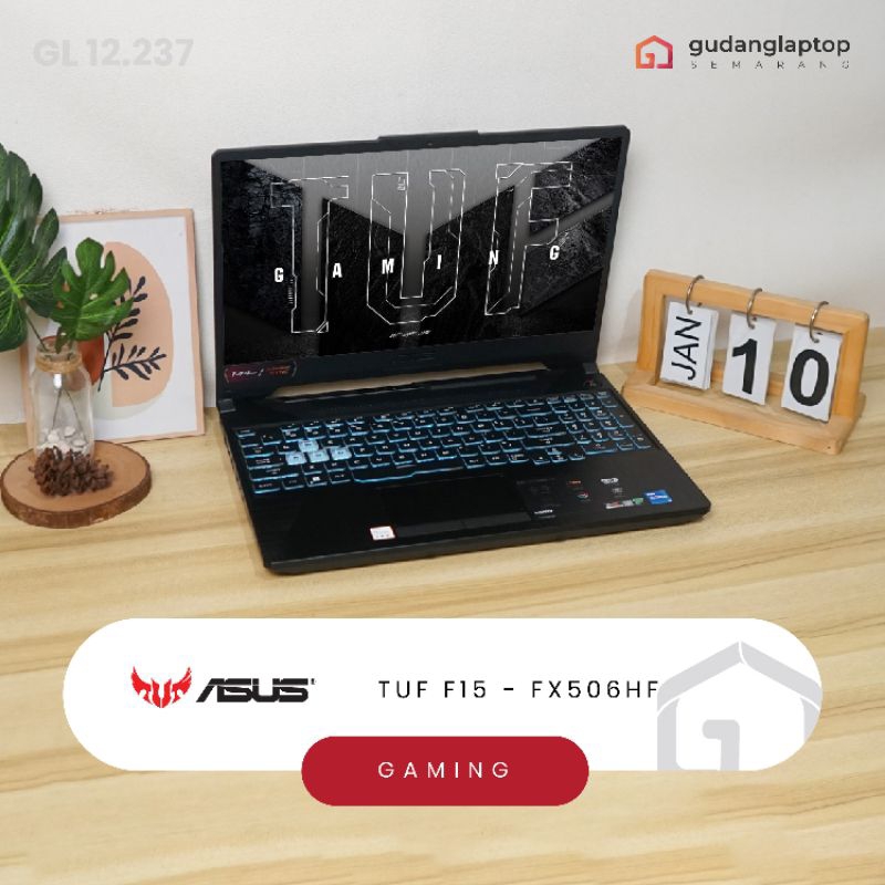 Jual ASUS TUF Gaming F15 - FX506HF Intel Core i5-11400H 8/512 Nvidia RTX 2050 144Hz IPS, RGB ...