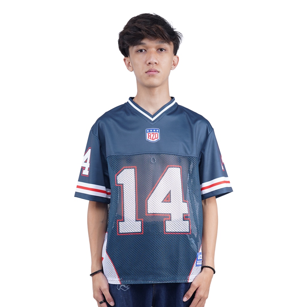 Jual RZQ / 14 / OVERSIZE MIX SERIES / Jersey / Mesh / Oversize ...