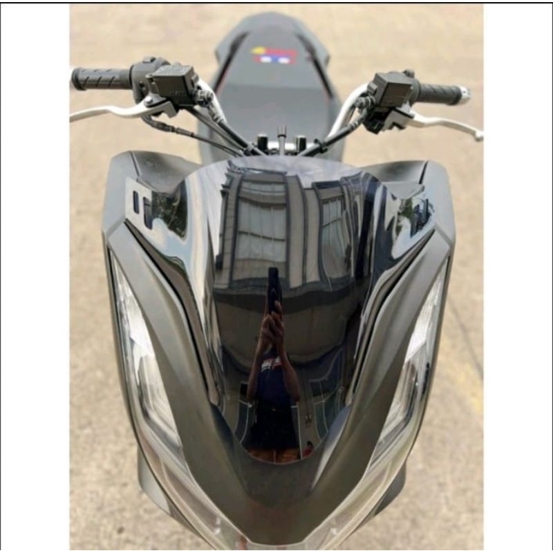Jual visor variasi winshield pcx 160 model thailand aklirik 3 mili pnp ...
