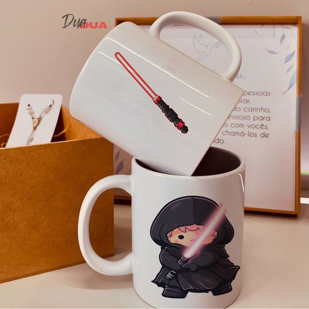 Jual Mug Gelas Cute Chibi Sith Star War Lightsaber | Shopee Indonesia