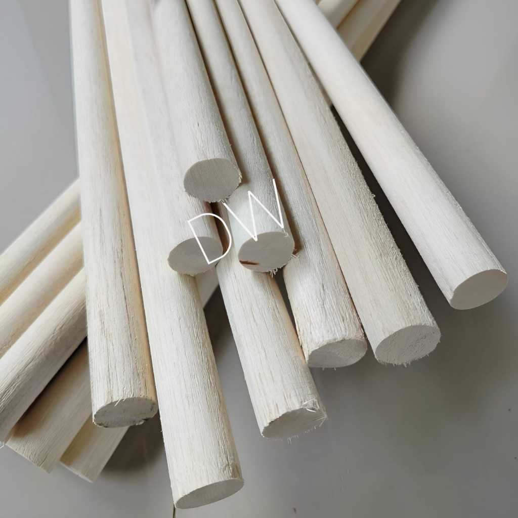 Jual Kayu Dowel diameter 14mm Macrame | Kayu Bulat Macrame | Kayu craft ...