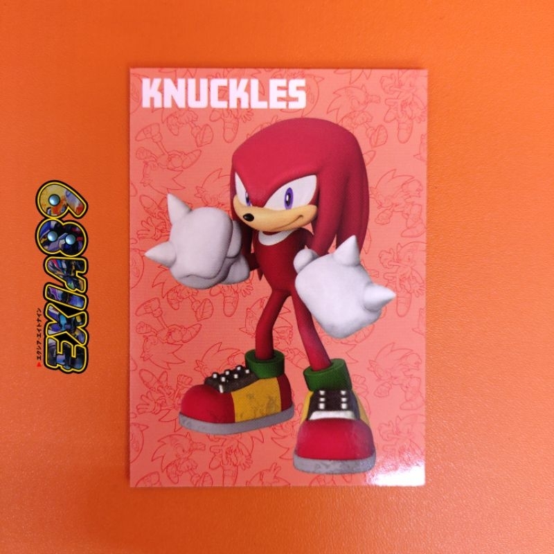 Jual Sonic The Hedgehog Official Trading Card Collection 23 - Knuckles ...