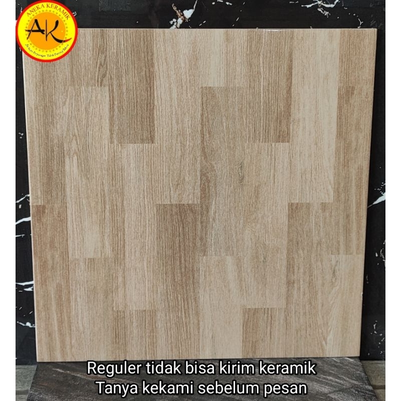 Jual Keramik Lantai Ruangan Motif Serat Urat Kayu Glossy 50x50 Bolzano Bruno | Shopee Indonesia
