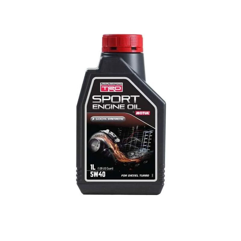 Jual MOTUL Oli Mobil TRD SPORT ENGINE OIL 5W40 DIESEL 1L | Shopee Indonesia