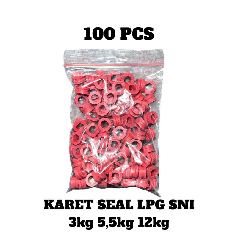 Jual KARET SEAL SNI TABUNG GAS LPG 3kg 5,5kg 12kg isi 100pcs ...