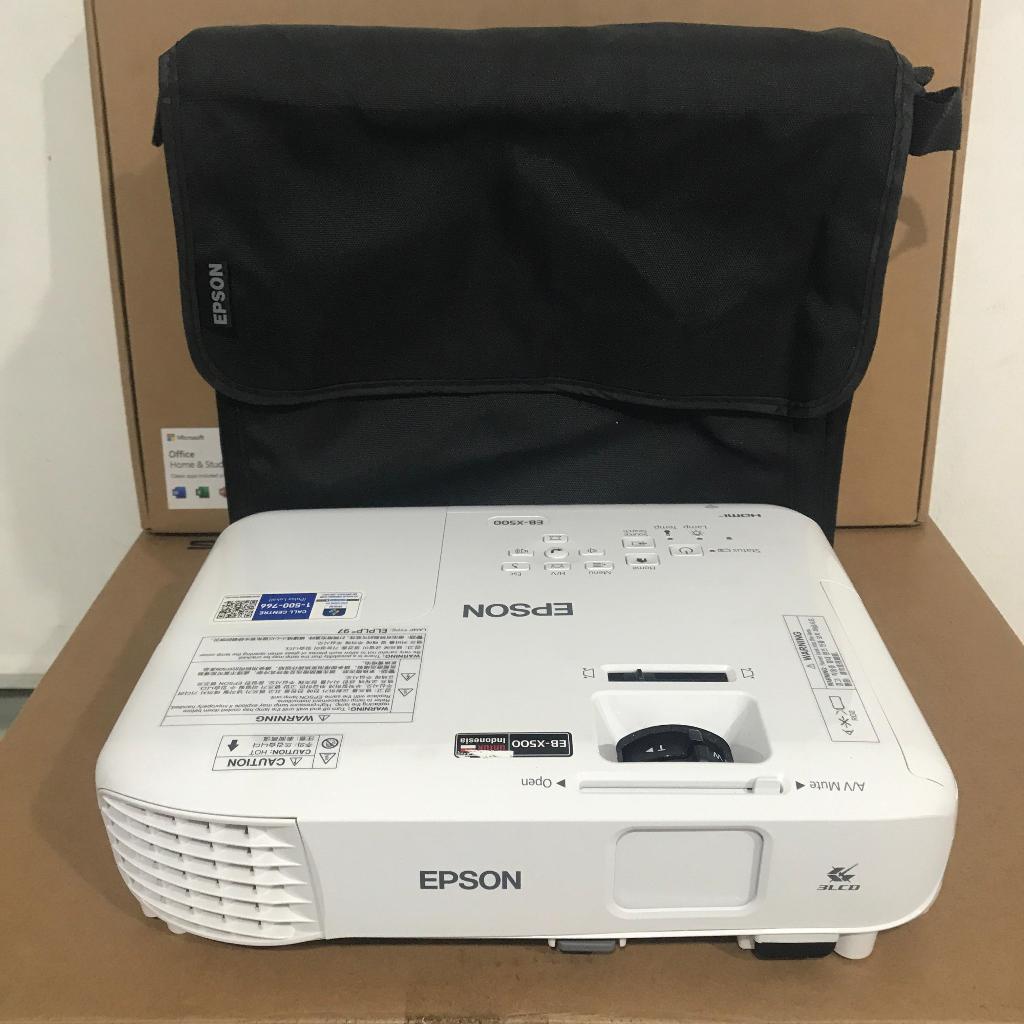 Jual PROYEKTOR EPSON EB X500 3600LUMENS XGA 3LCD LIKENEW MULUS GARANSI | Shopee Indonesia