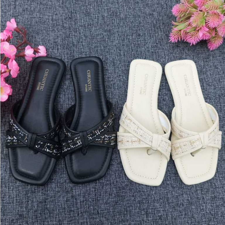 Jual Sandal Teplek Wanita Kekinian Terbaru |Women Slipper |Sendal Selop ...