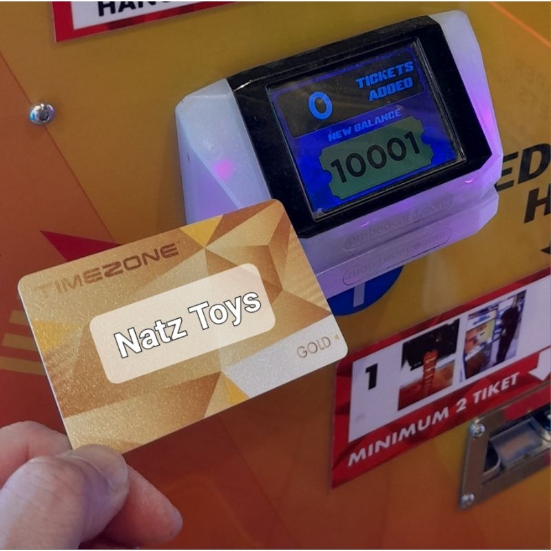 Jual 10000 E-Ticket Timezone Ready Stock + PowerCard Gold Bisa Di ...