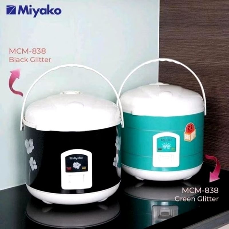 Jual Rice Cooker Besar Miyako 2.2 Ltr MCM 838 Magic Com Besar 3 In 1 ...