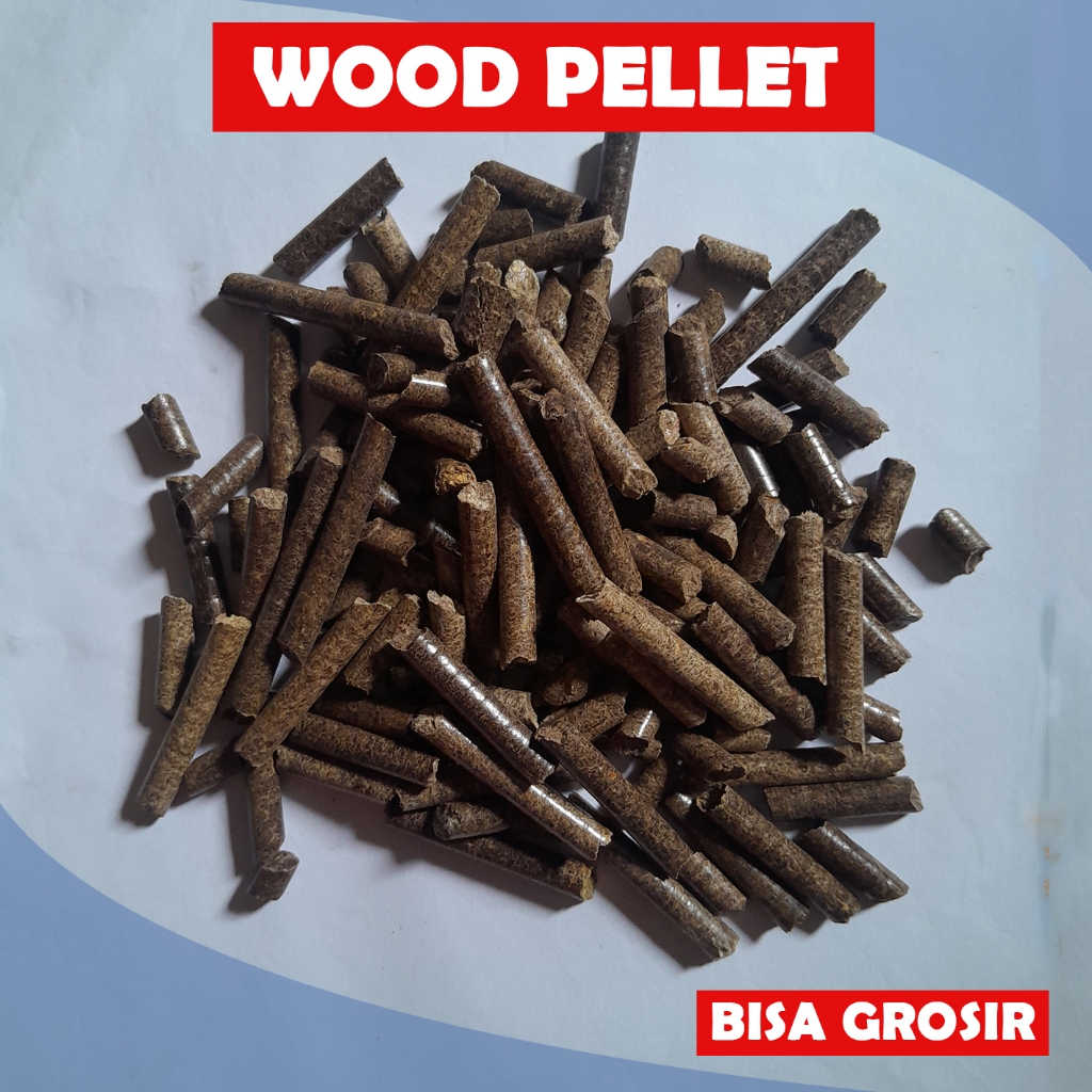 Jual Wood Pellet Pelet Kayu Organik Alas Kandang 1 Kilo | Shopee Indonesia