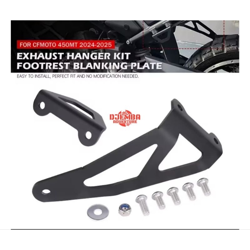 Jual Pegangan knalpot Cfmoto 450 MT reel footrest blanking foot peg ...