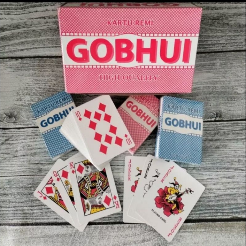 Jual KARTU REMI GOBHUI PACK ISI 12 | Shopee Indonesia