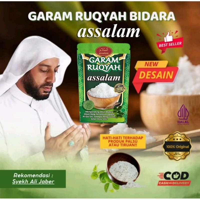 Jual Garam Bidara Assalam Metode Ruqyah 50gr- Siap Pakai | Shopee Indonesia