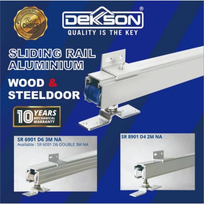 Jual Rel Sliding Dekkson SR 8701 SLIDING GANTUNG ATAS ALUMINIUM Panjang ...