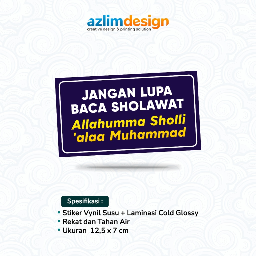 Jual Stiker Dakwah Islami - Stiker Himbauan - Stiker Ajakan Kebaikan ...