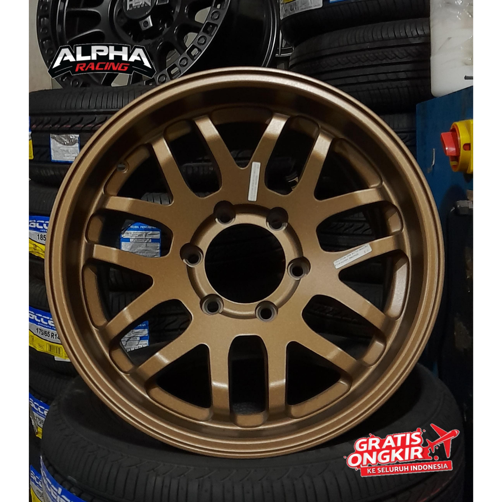 Jual VELG MOBIL SEMI OFFROAD HSR GILI R17 6X139,7 UNTUK HILUX TRITON FAJERO PORTUNER D'LL ...