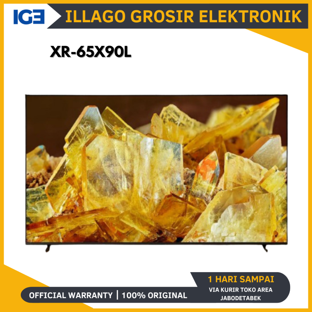 Jual SONY BRAVIA XR 65X90L / X90L 4K HDR Full Array LED Google TV 65 ...