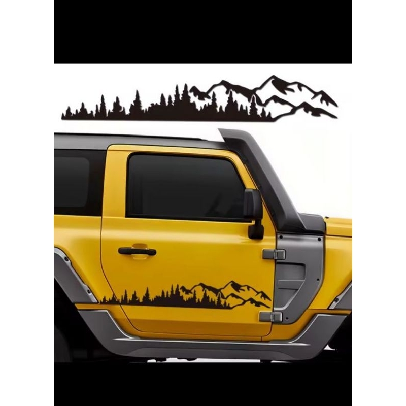 Jual CUTTING STICKER TERBARU MOBIL JEEP, RUBICON,KATANA, JIMNY, FEROZA ...