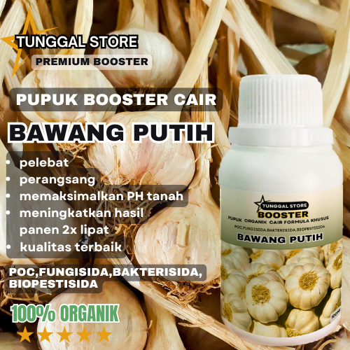 Jual Pupuk Organik Cair Tanaman Bawang Putih, Booster Pelebat dan Perangsang Bawang Putih ...