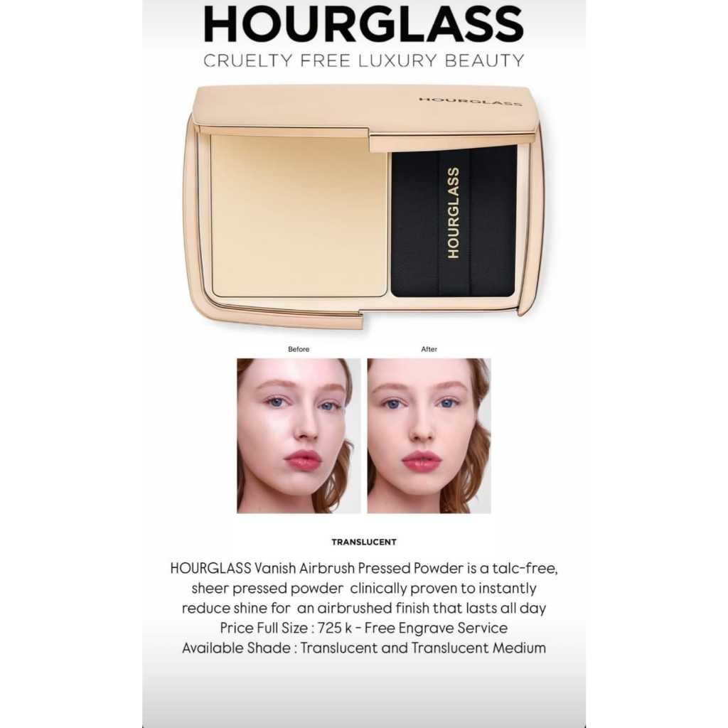 Jual Hourglass AirBrush Pressed Powder | Shopee Indonesia