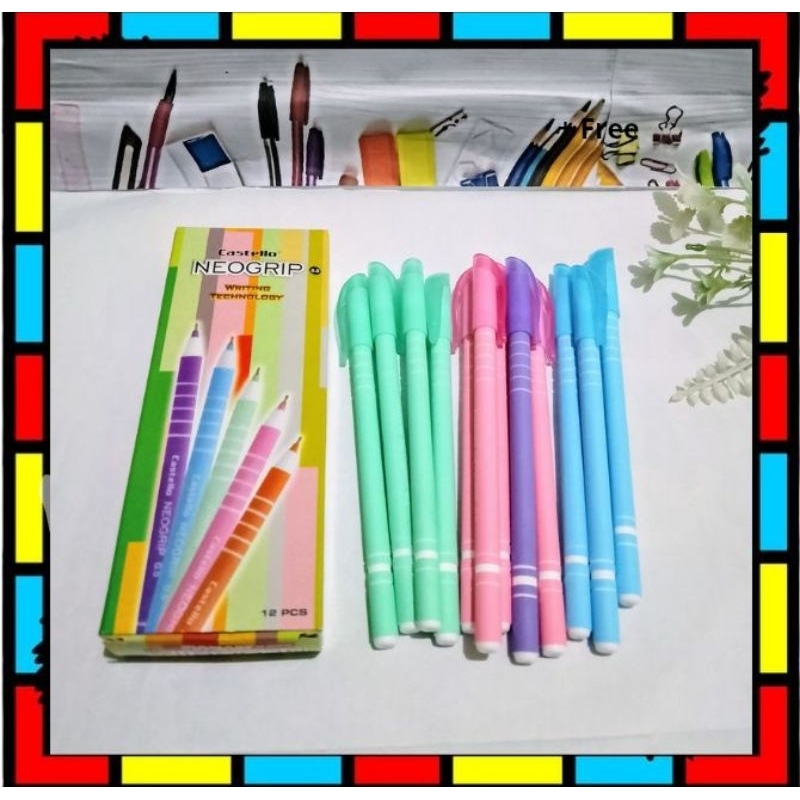 Jual Pulpen Castello Neogrip 0.5 | Shopee Indonesia