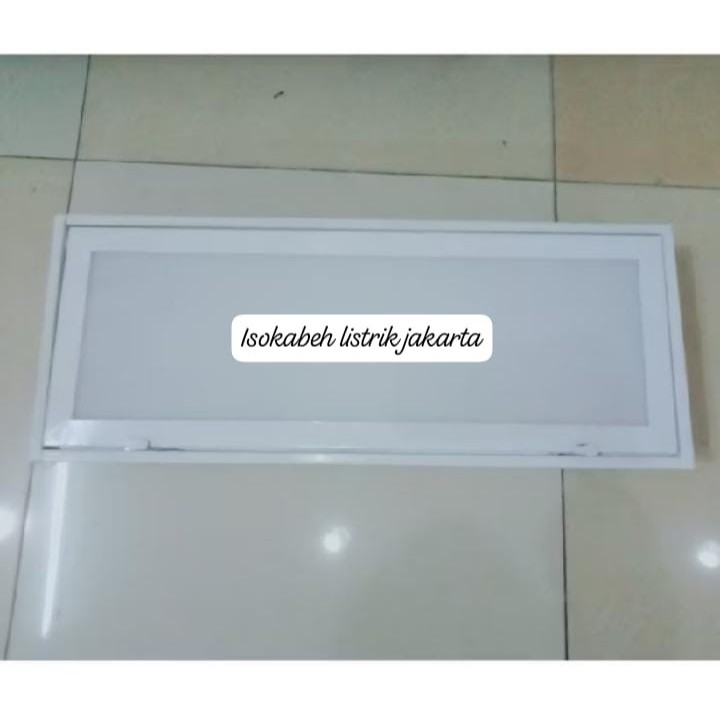 Jual Kap Lampu TKI Acrylic Akrilik 2x18 60cm Kaca Susu Kap Lampu TL T8 ...