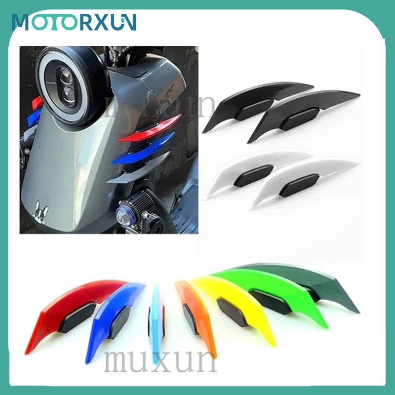 Jual 2 Buah Motor Winglet Aerodinamis Spoiler Sayap Sisi Spoiler Stiker ...