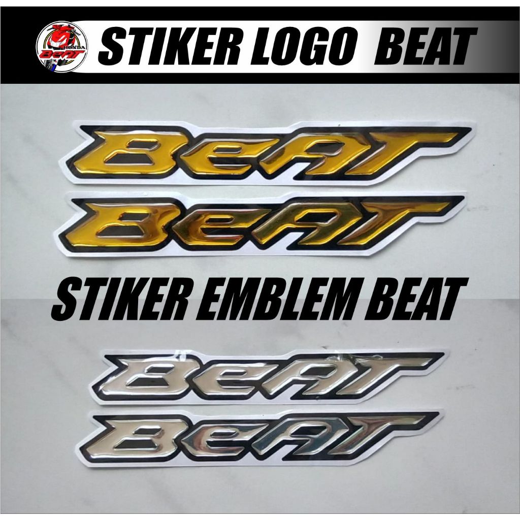 Jual Stiker Logo Beat Sticker Emblem | Shopee Indonesia