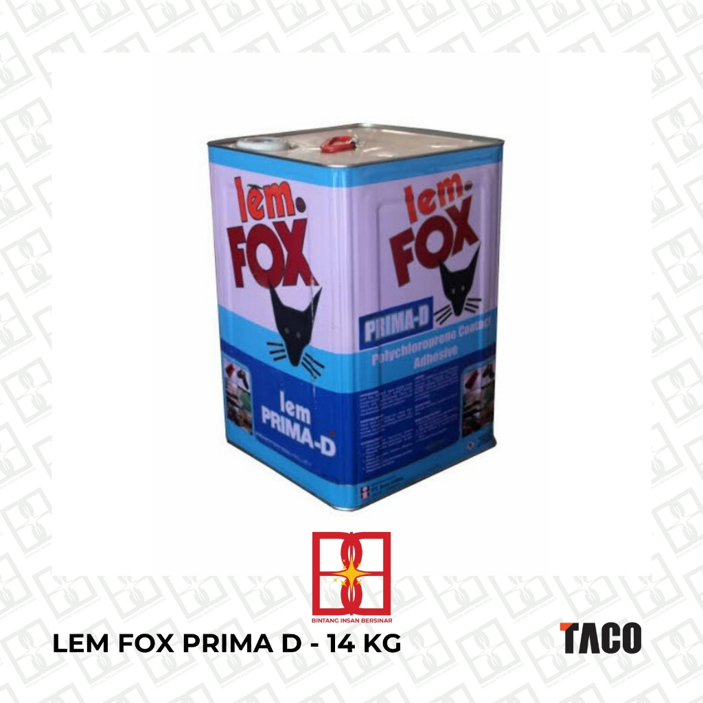 Jual LEM FOX PRIMA D BERAT - 14 KG | Shopee Indonesia