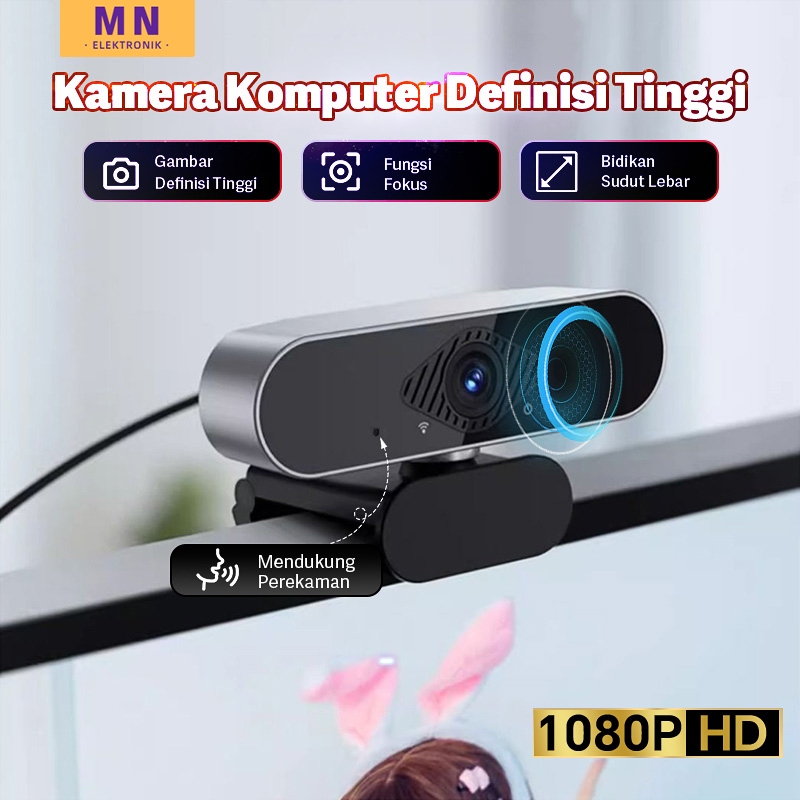 Jual Webcam PC 4K 1080P full HD with Mic USB Kamera/Camera Webcast Live ...