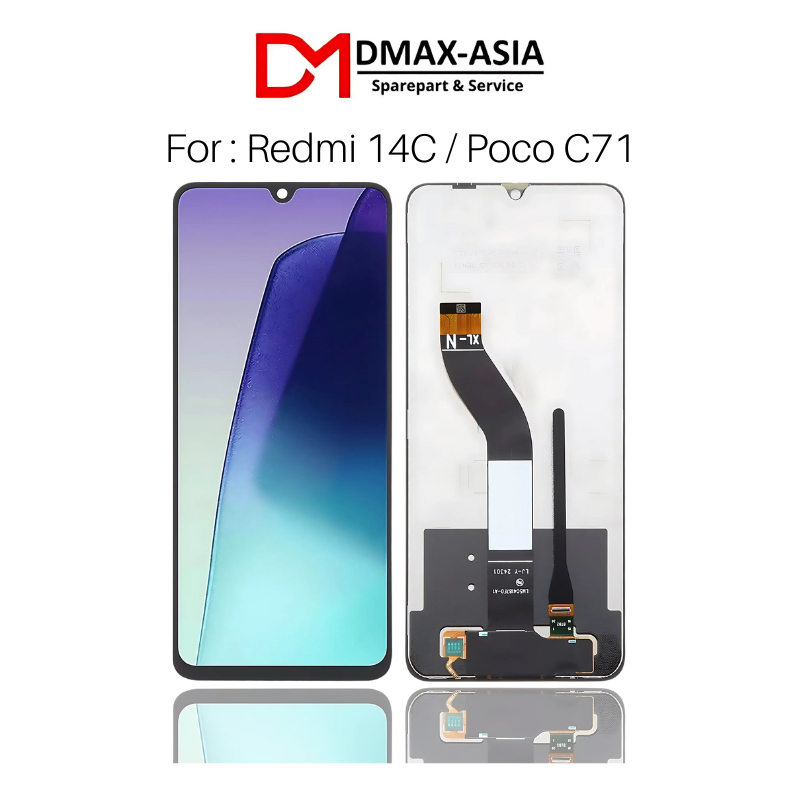 Jual DMax-Asia LCD Xiaomi Redmi 14C / Redmi 14R / Poco C71 / Poco C75 Fullset Touchscreen ...