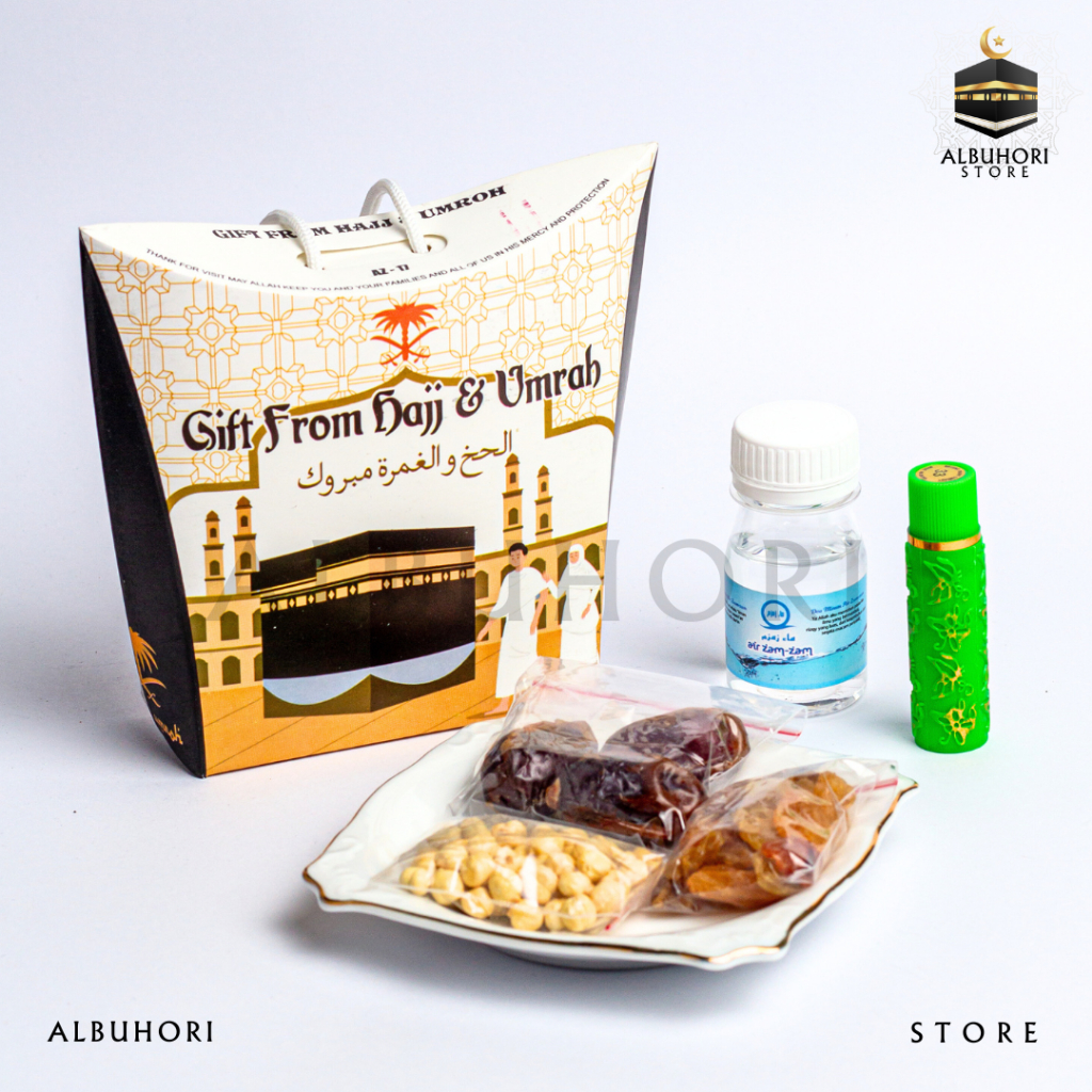 Jual Paket Oleh Oleh Haji dan Umroh Dus Tali Gift Hampers Air Zamzam ...