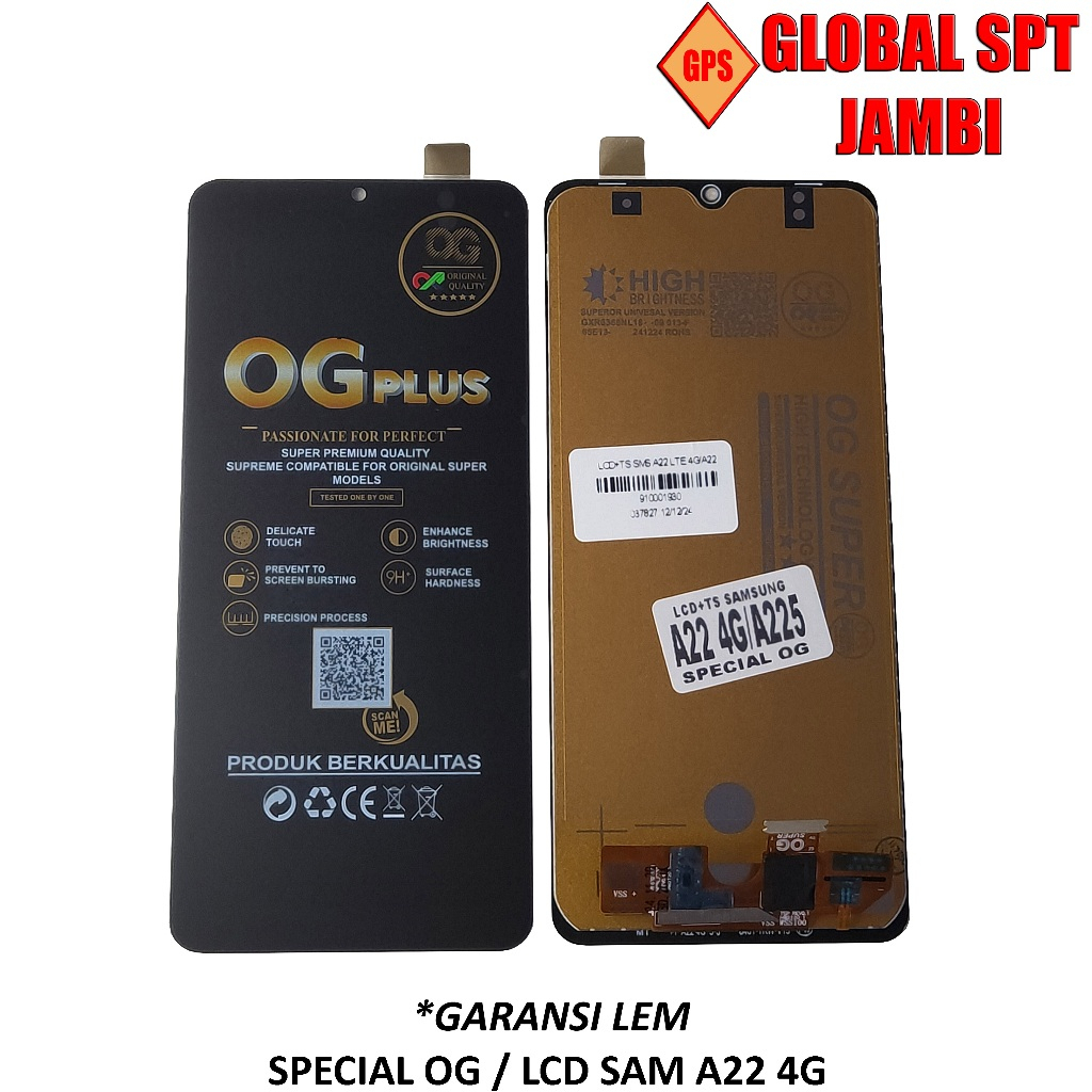 Jual VERSI 4G / LCD TOUCHSCREEN SAMSUNG A22 4G / A225 / A225F / A22 LTE ...