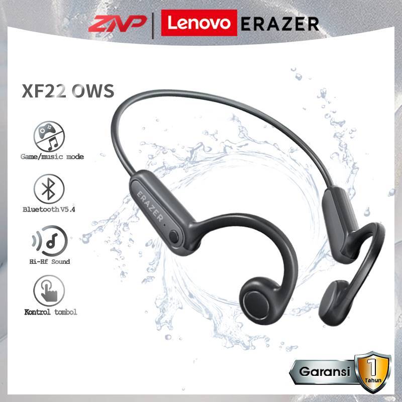 Jual ZNP X Lenovo ERAZER XF22 Headset Konduksi Tulang Earphone Bone ...