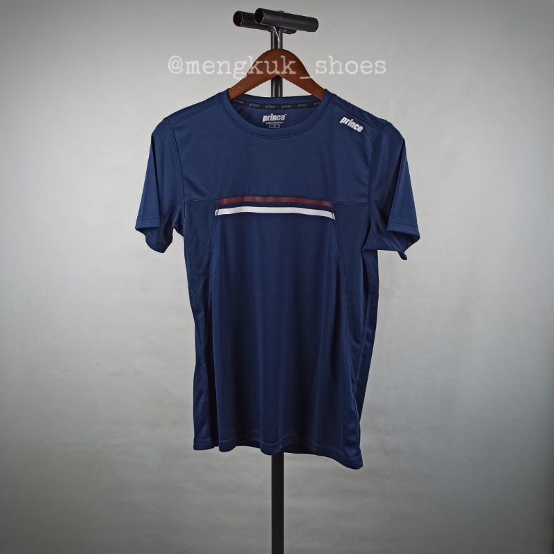 Jual Kaos Prince Rowan NAVY men Original - KAOS POLIETER RUN TENNIS ...