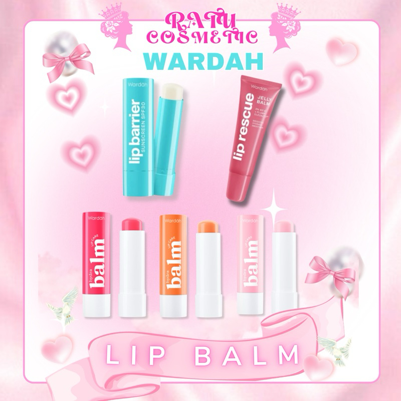 Jual WARDAH LIP BALM | Lip Rescue | lip Barrier Spf 30 Sunscreen ...